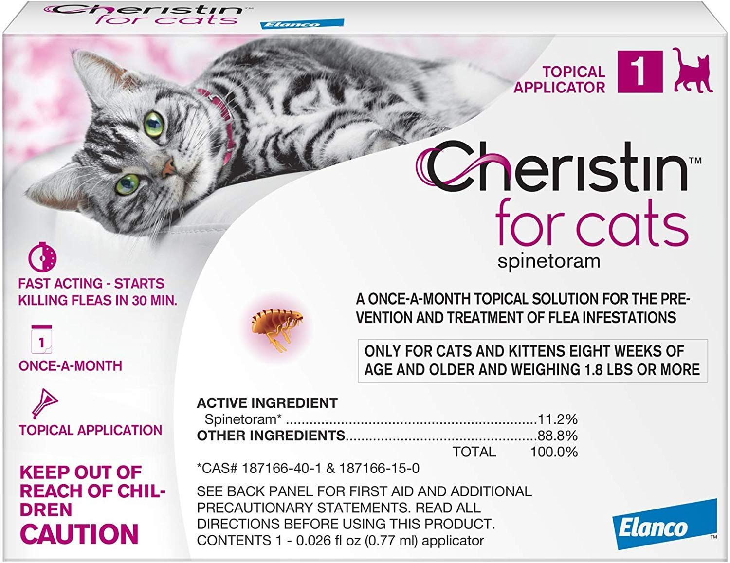 Cheristin For Cats Topical Flea Treatment 2025 s100computers