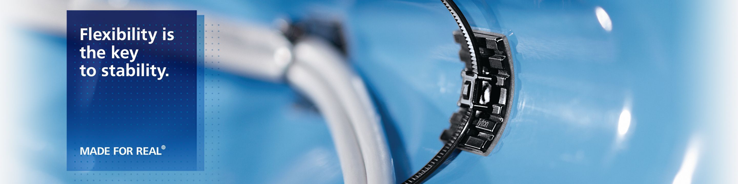 HellermannTyton products fasten, protect and identify wire and cables