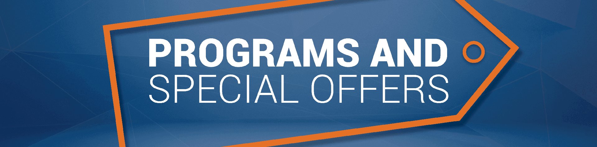 Programs & Special Offers