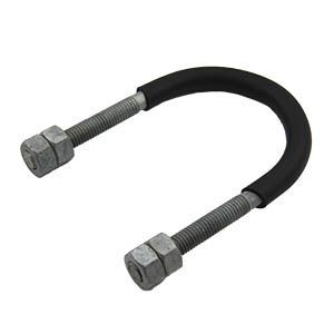 Figure G137C Long Tangent U-Bolts With Nuts Neoprene Coated, Galvanized ...