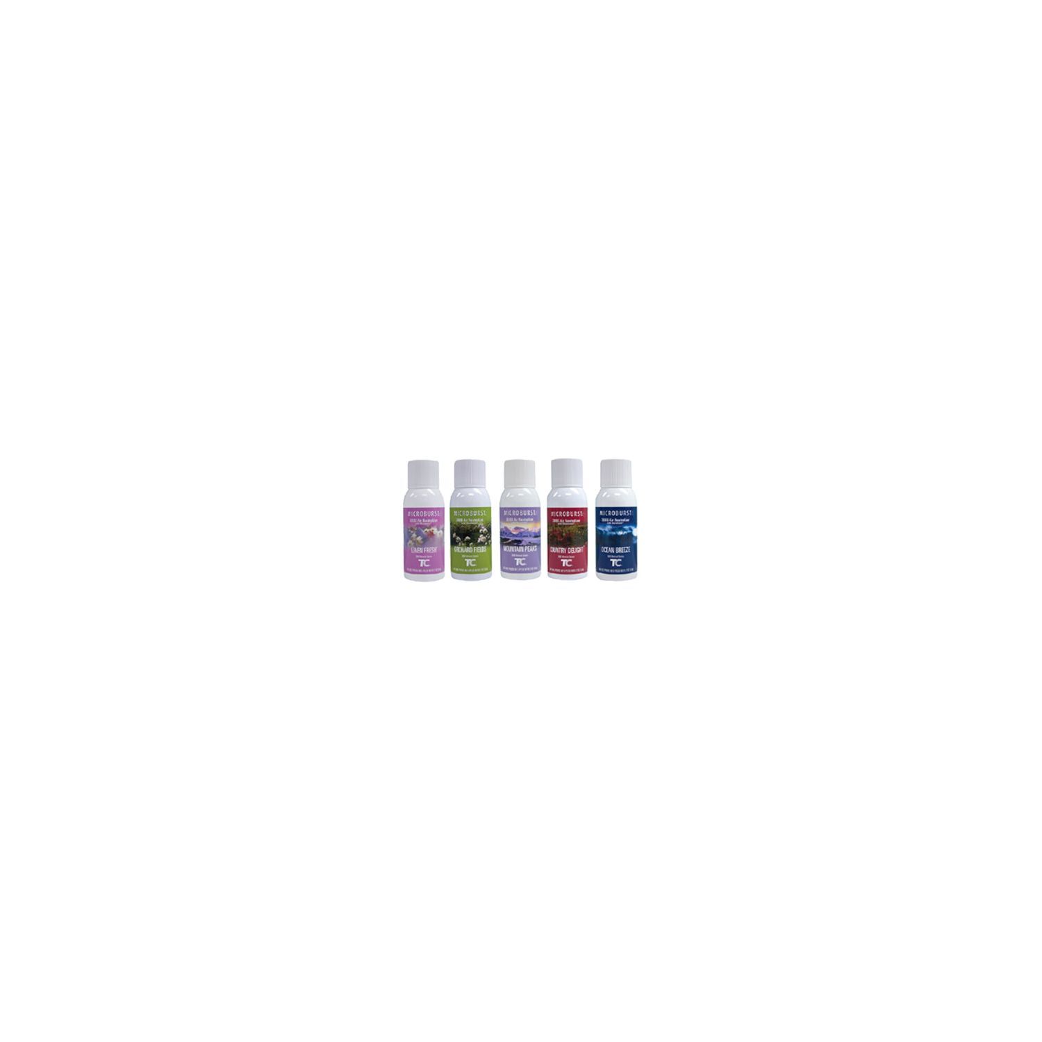 Rubbermaid FG4012551 Microburst 3000 Linen Fresh Metered Aerosol Air Freshener System Refill Singer Equipment Co