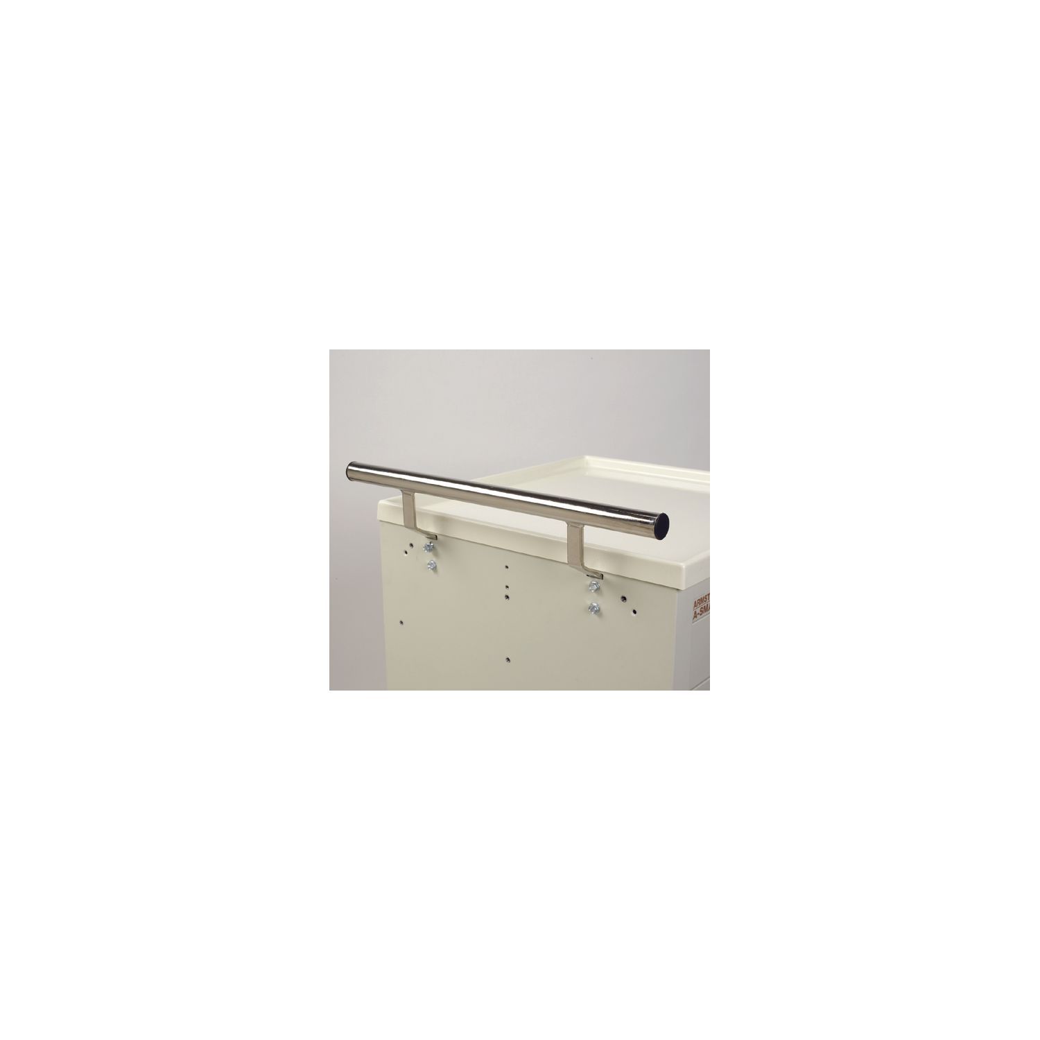 Standard Push Handle for Carts with Mounting Tracks | Armstrong Medical