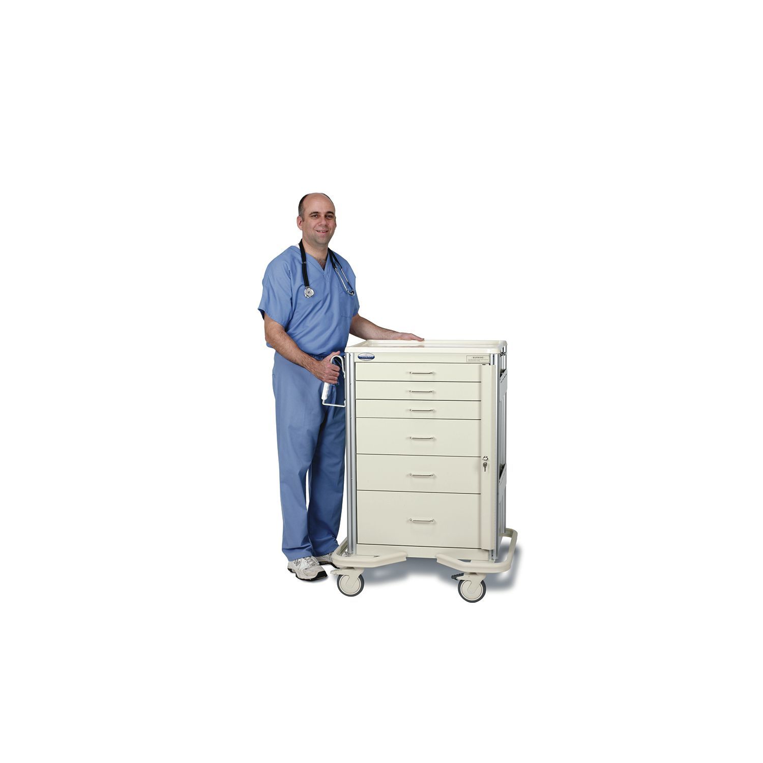 Premier Aluminum Solid Color Anesthesia Carts / Procedure Carts ...