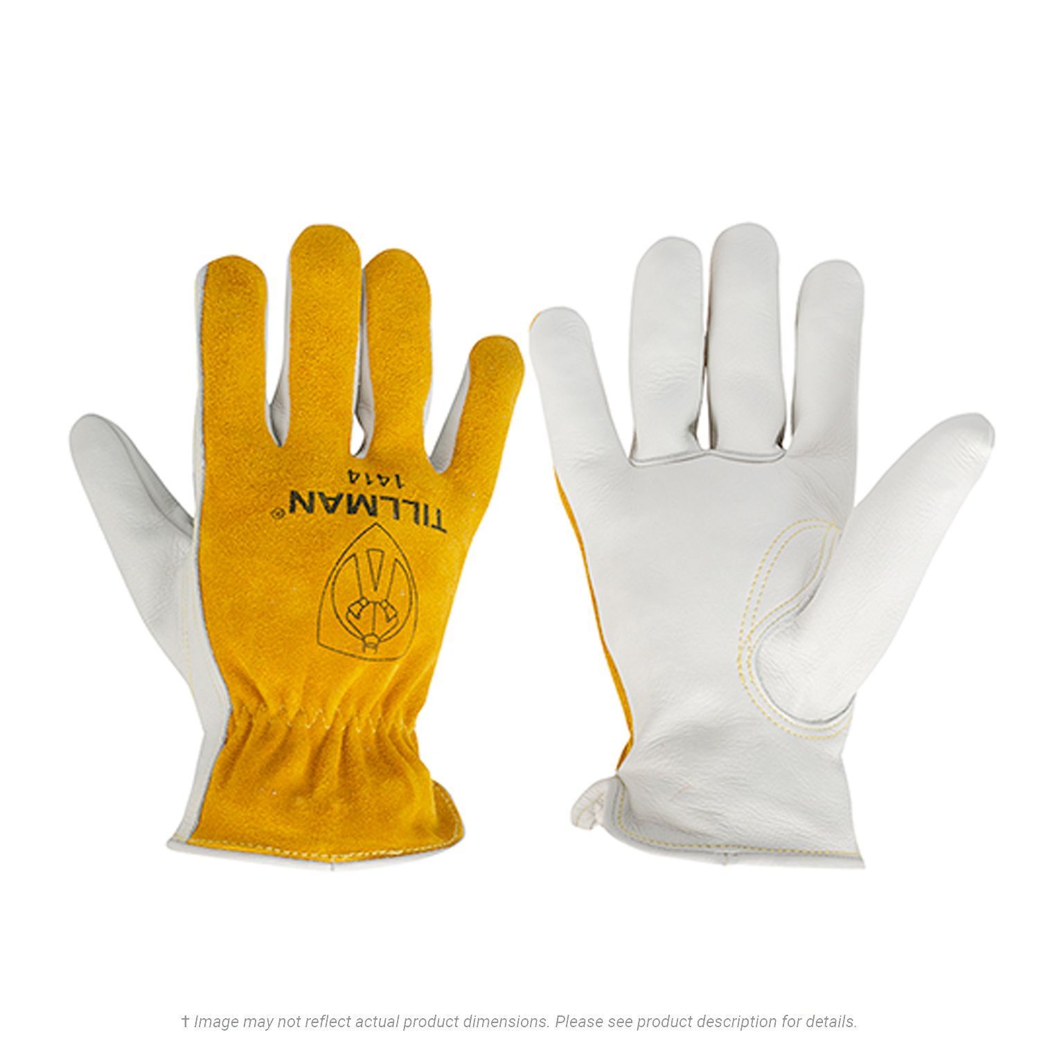 Tillman 1414 Top Grain/Split Cowhide Drivers Gloves Medium | K.L. Jack