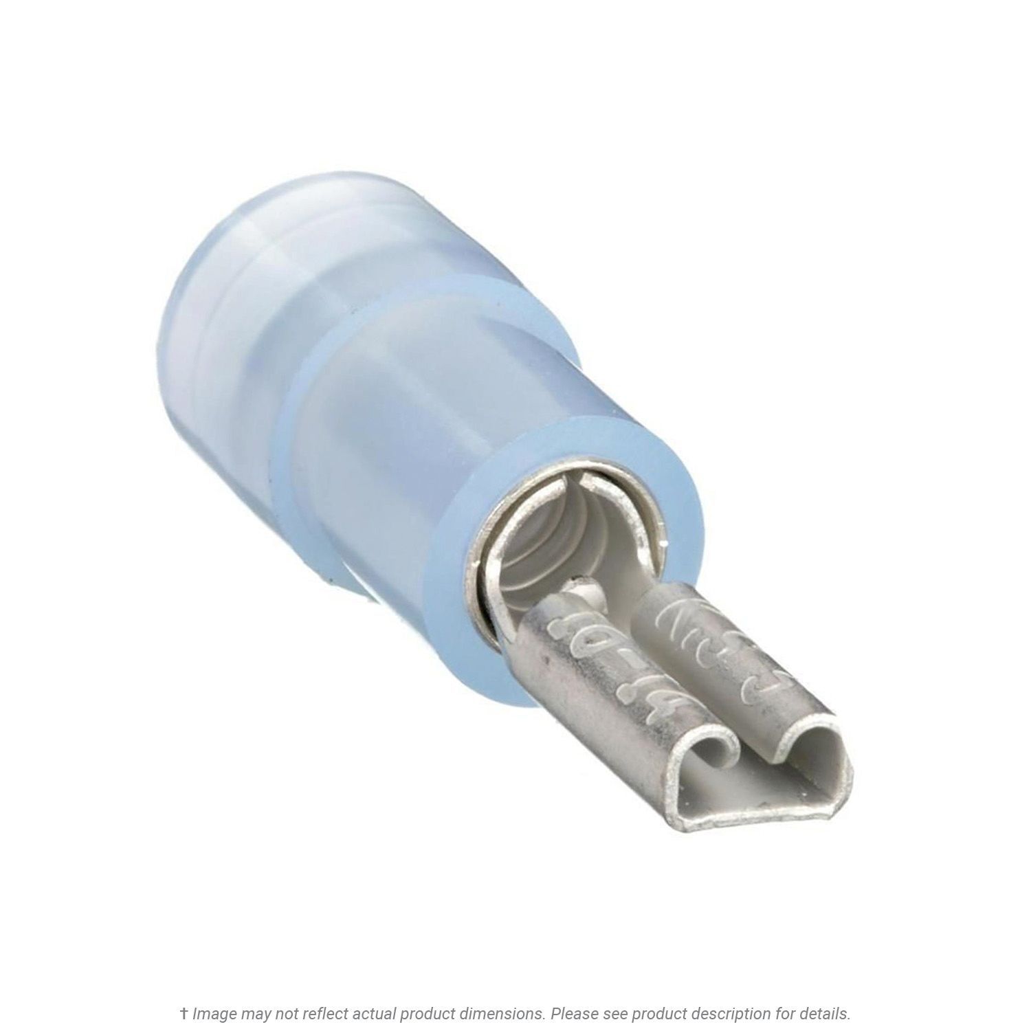 Nylon Insulated Female Quick Disconnect Blue 16-14 AWG, 0.250" Tab - 50 ...