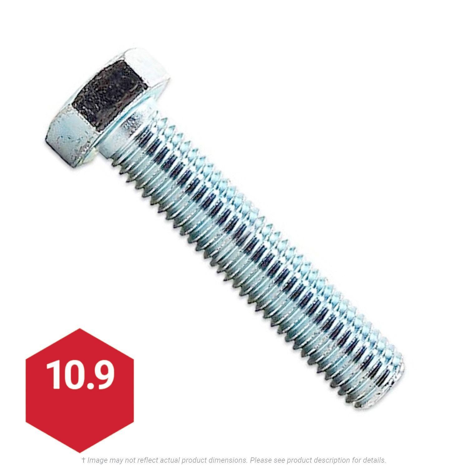 M16-2.0 x 60mm Zinc Plated Hex Head Cap Screw Class 10.9 | K.L. Jack