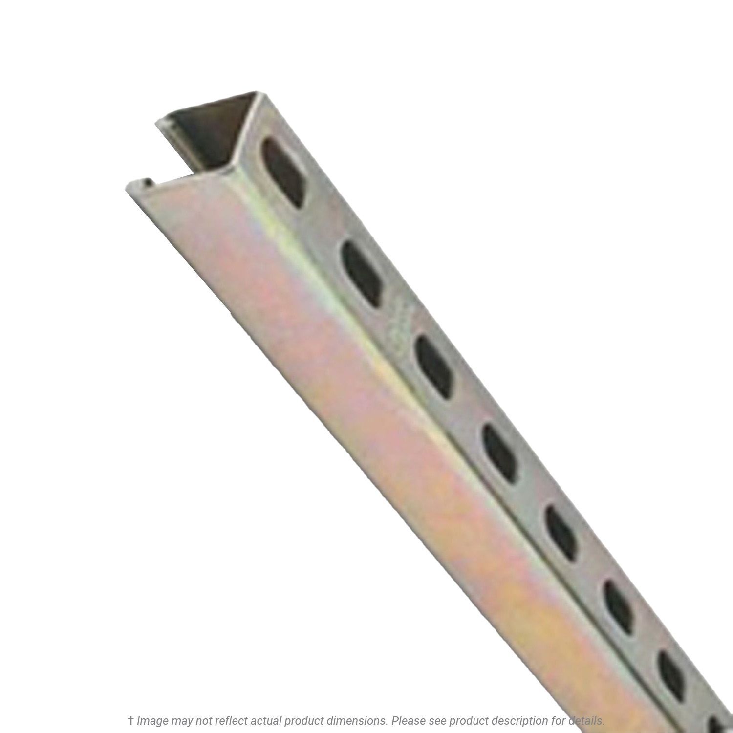 Stainless Steel Square Strut Slotted 1-5/8" x 10 ft. | K.L. Jack