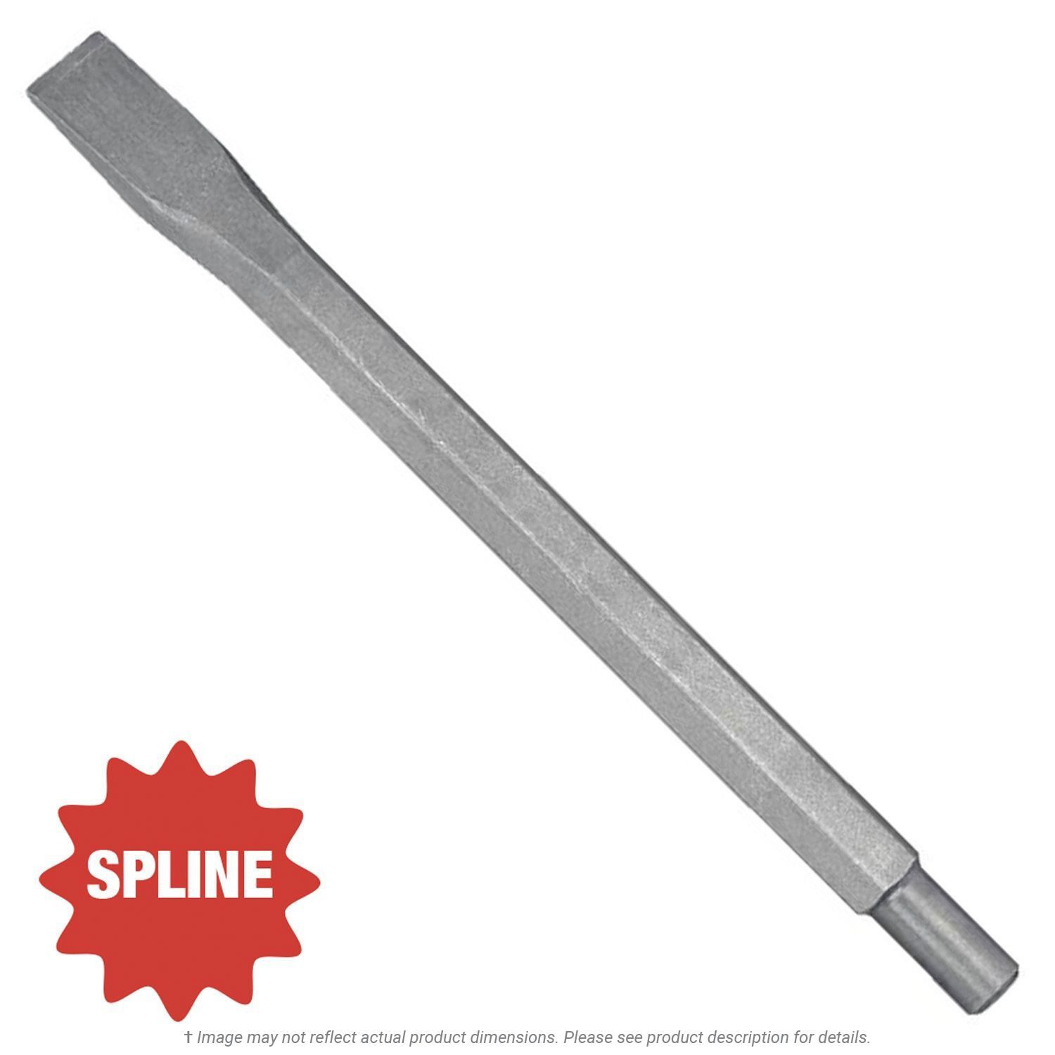 DeWalt Spline 1" x 12" Cold Chisel | K.L. Jack