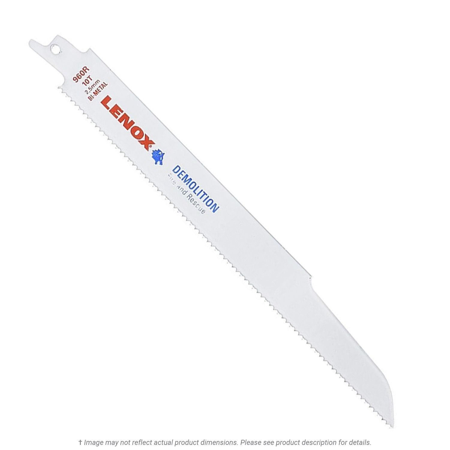 Lenox 9" x 10T Demolition Recip Blades - 2 per Pack | K.L. Jack