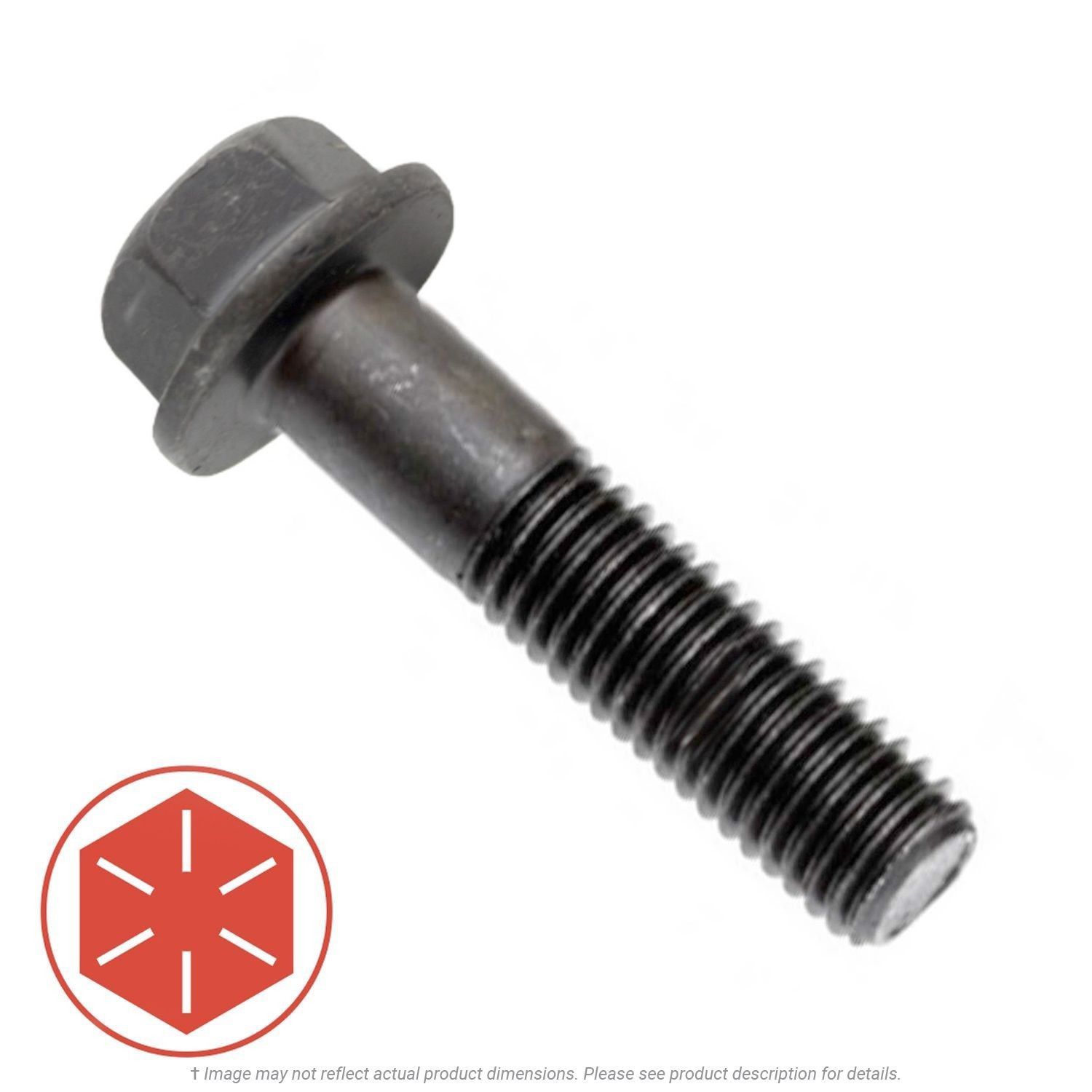 1/2"-20 x 2" Hex Flange Bolt Grade 8, Phos & Oil Finish | K.L. Jack