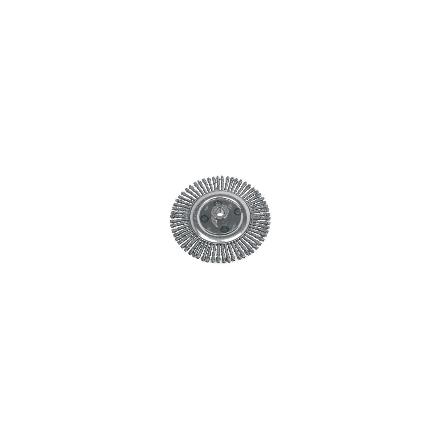 Knot Wire Wheel 4" x 5/8-11 .020mm S/S | K.L. Jack