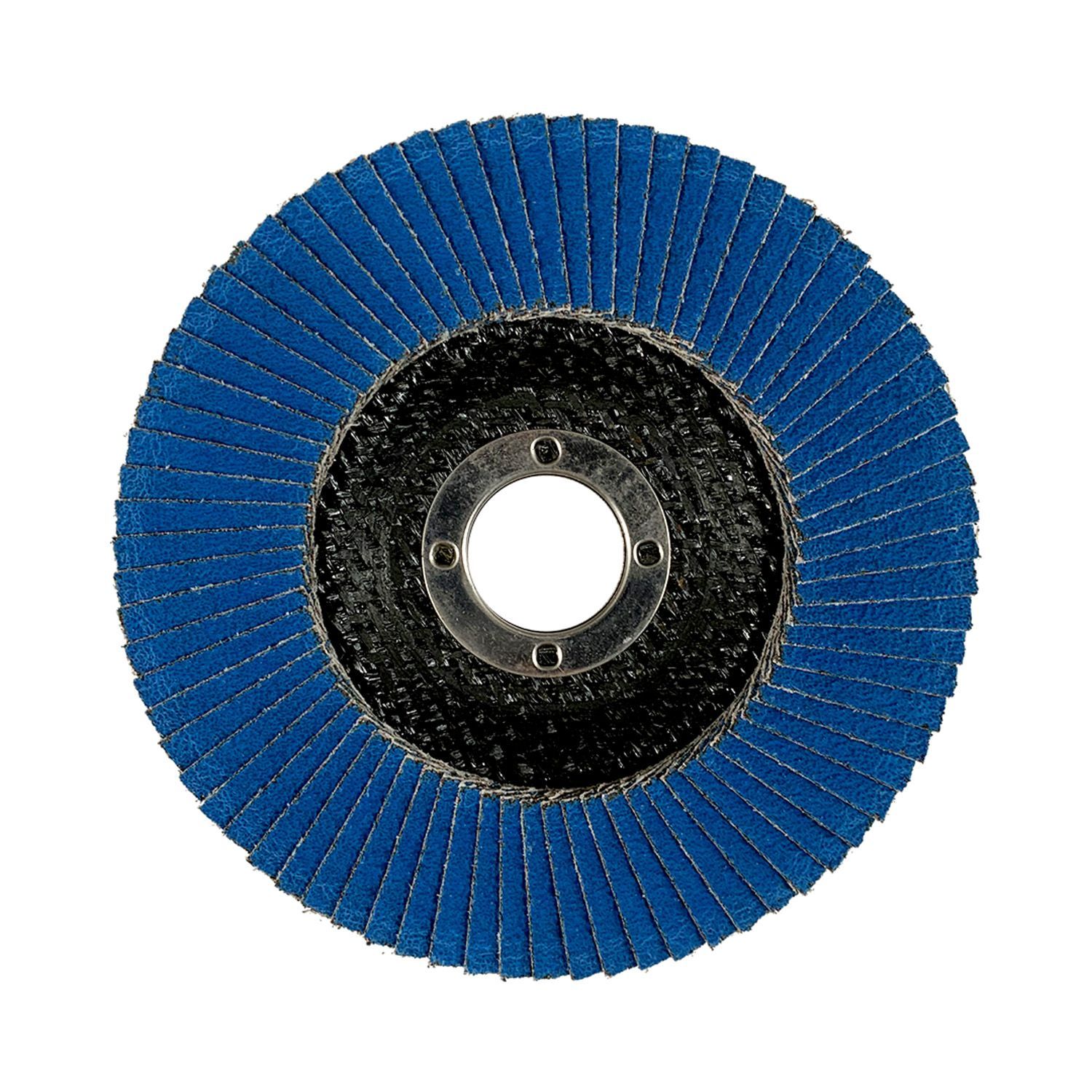 4-1/2" x 7/8" Zirconia Aluminum Oxide Flap Disc 60 Grit | K.L. Jack