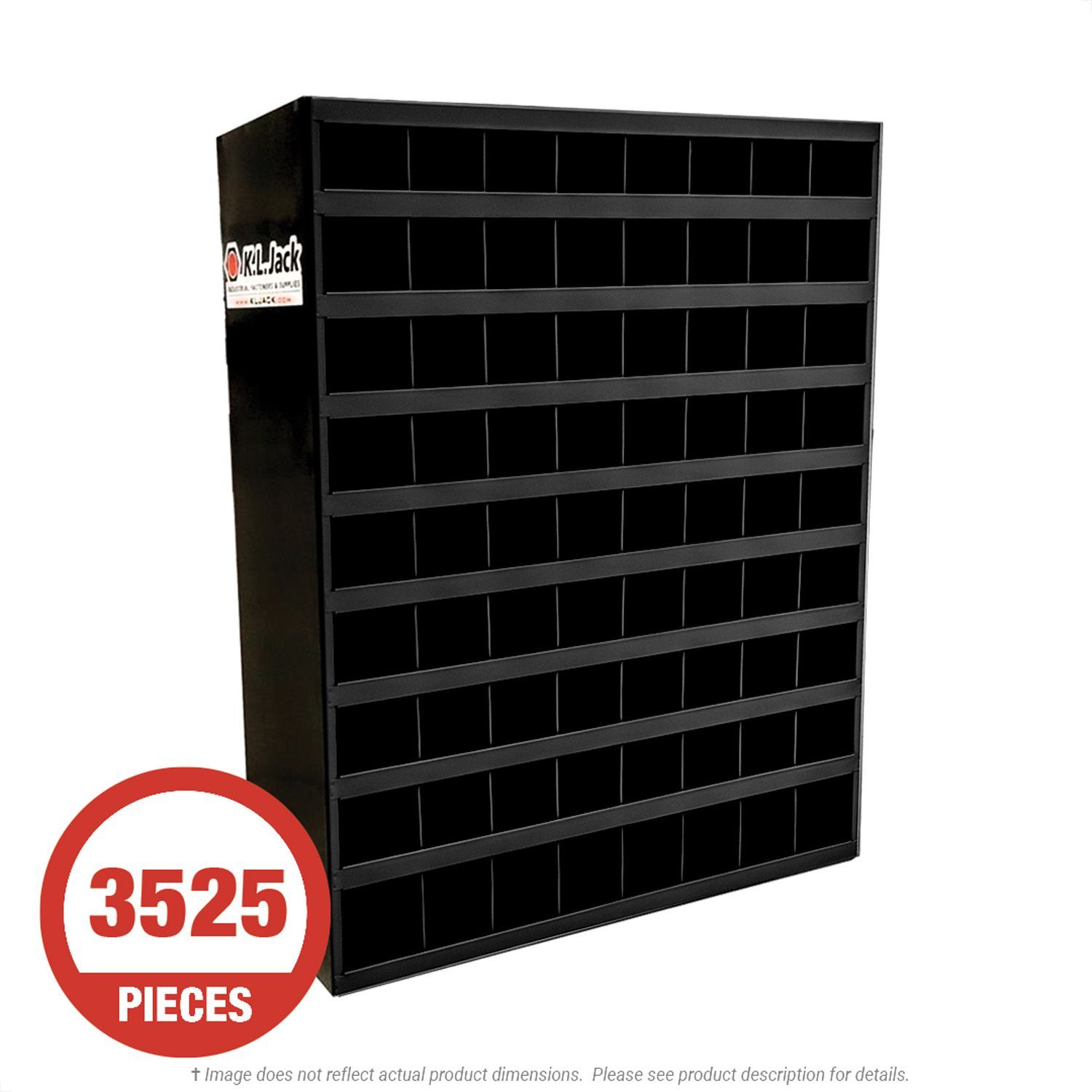 Super Hex Cap Screw Grade 5 UNC Thread 72-Bin Assortment | K.L. Jack