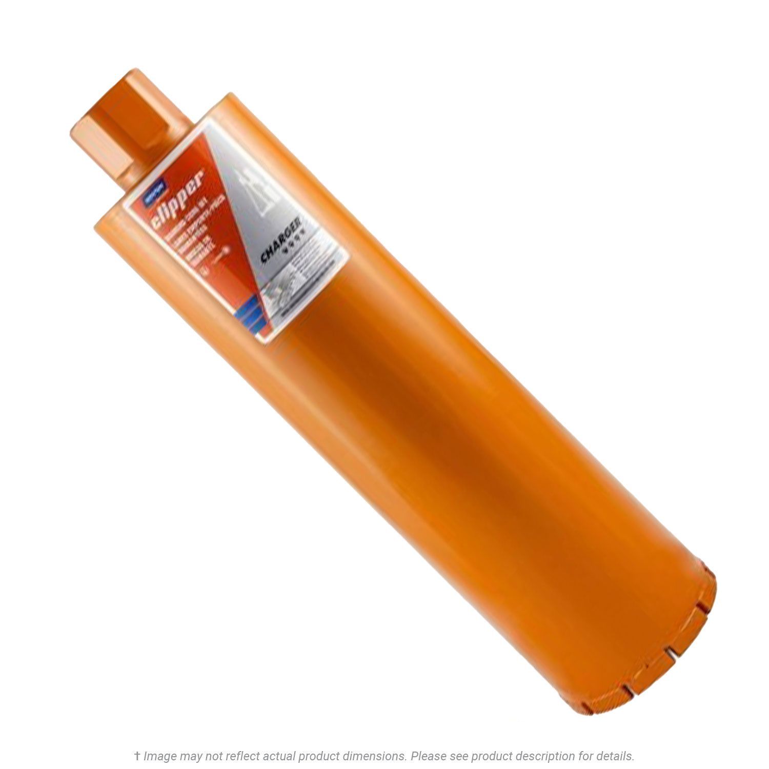 4-1/2" Norton Charger Diamond Wet Core Bit, 1-1/4"-7 Arbor, 13" Deep ...