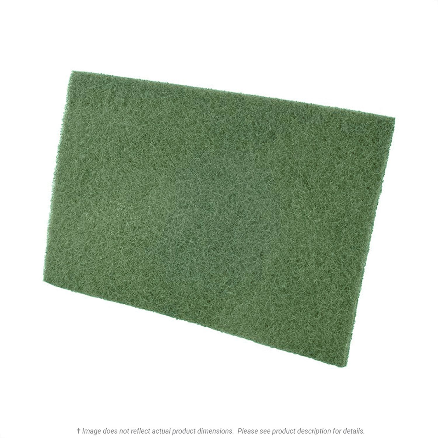 6" x 9" Green Hand Pad - 20 Per Box | K.L. Jack