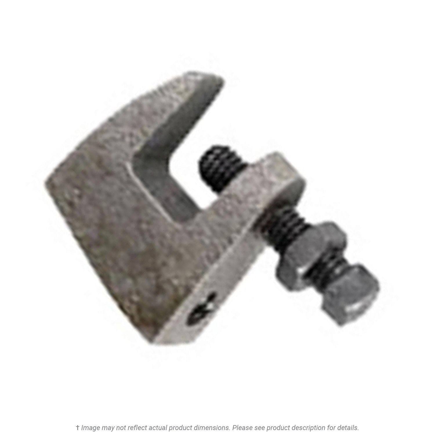 3/8"-16 Top Beam Clamp with Locknut #350 | K.L. Jack