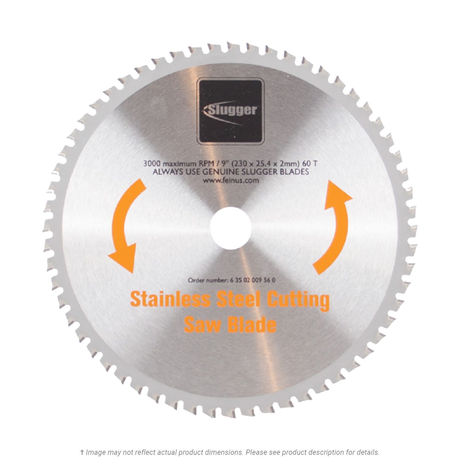 9" Fein 63502009560 Saw Blade For Stainless Steel | K.L. Jack