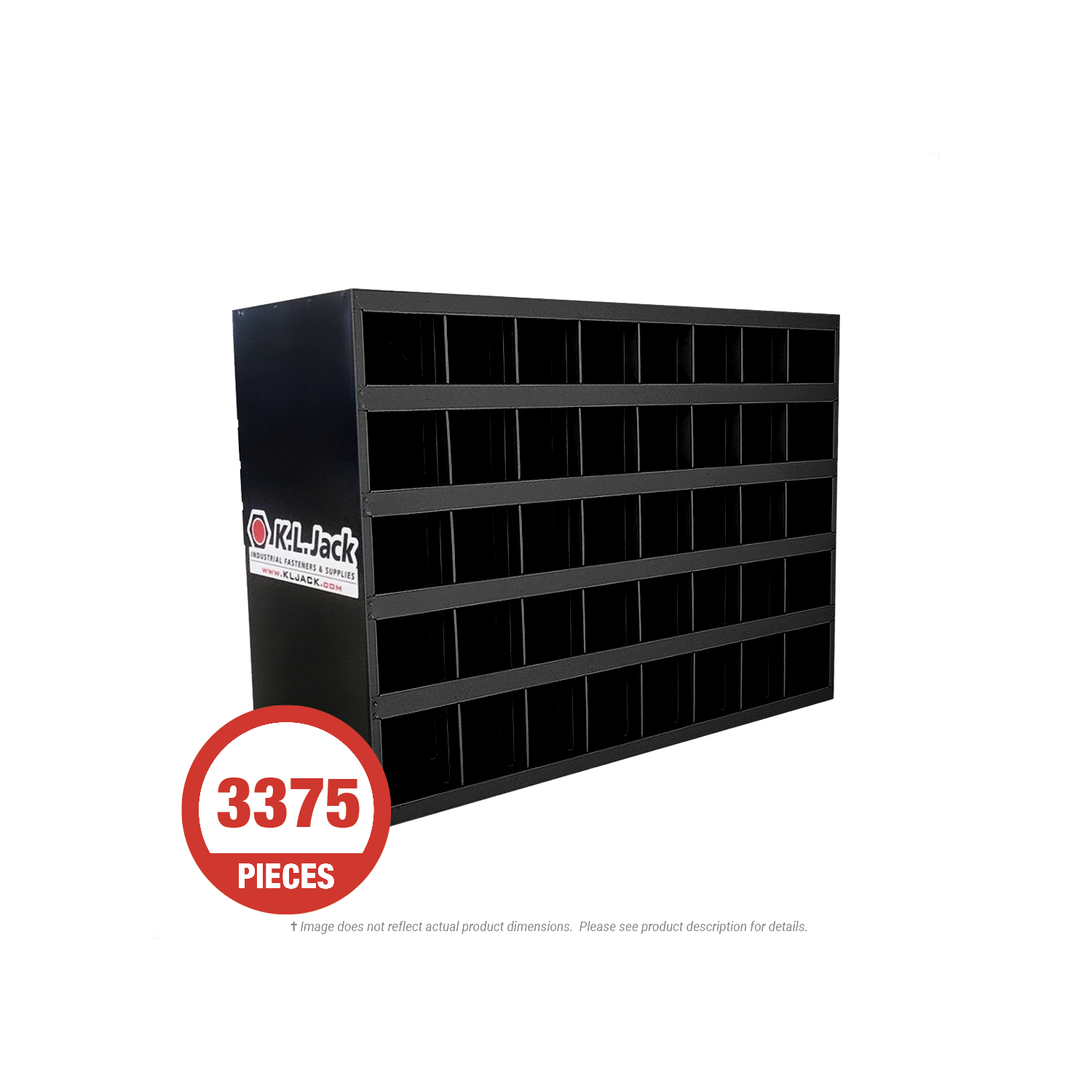 40-Bin Master Socket Cap Screw Assortment | K.L. Jack