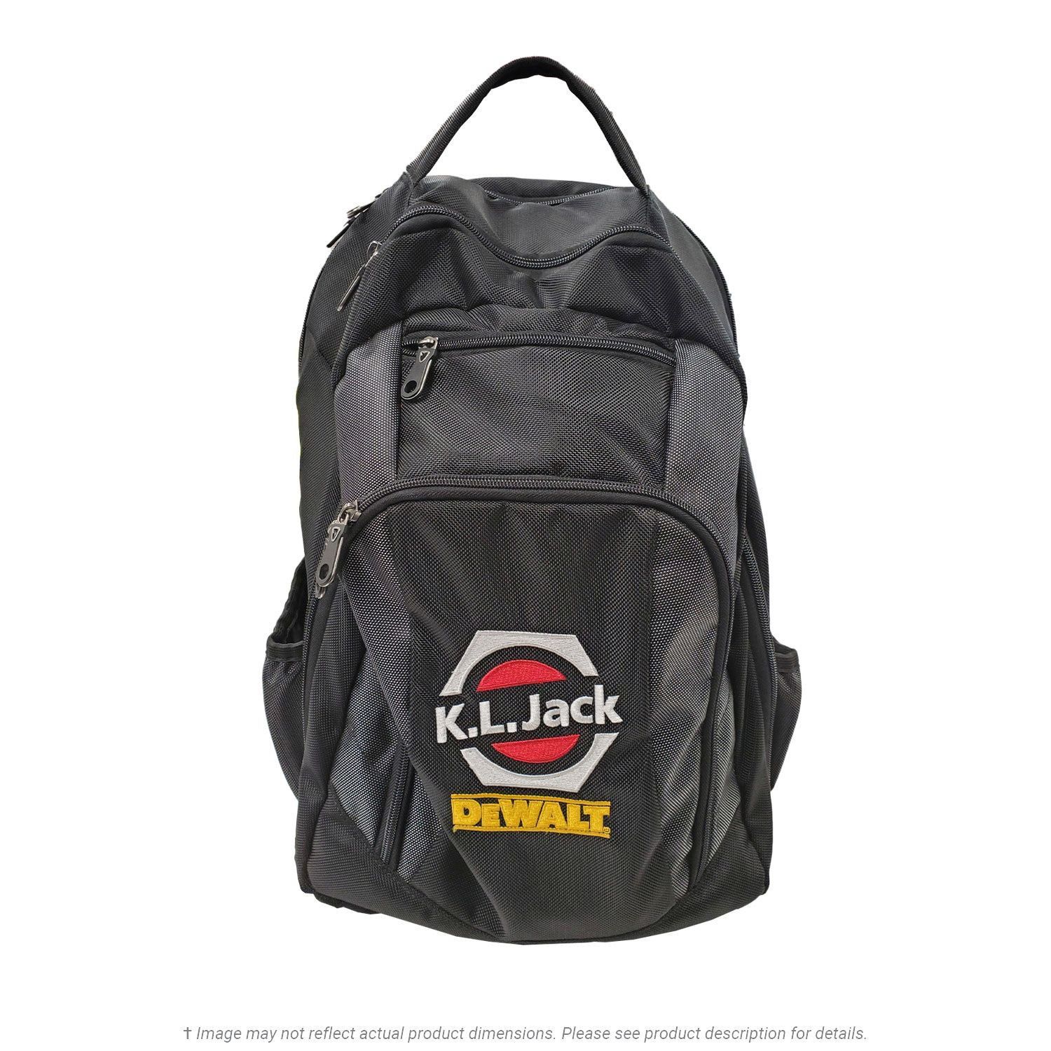 KL Jack Promotional Backpack - Black | K.L. Jack