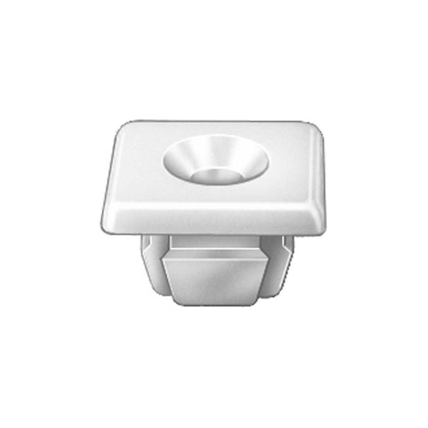 Nylon License Plate Nut 1/4" Screw | K.L. Jack