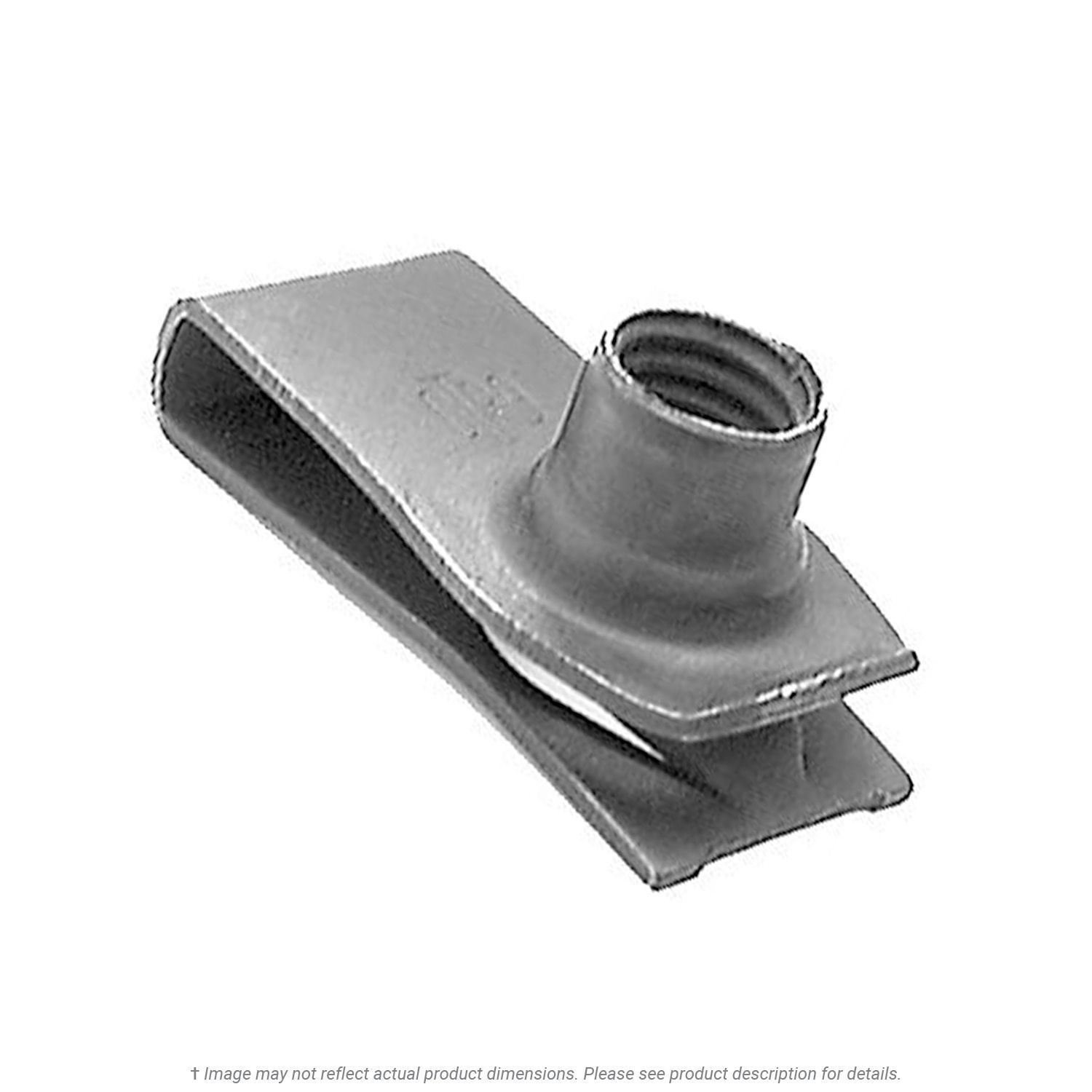 M8-1.25 Extruded U-Nut - 25 per Box | K.L. Jack