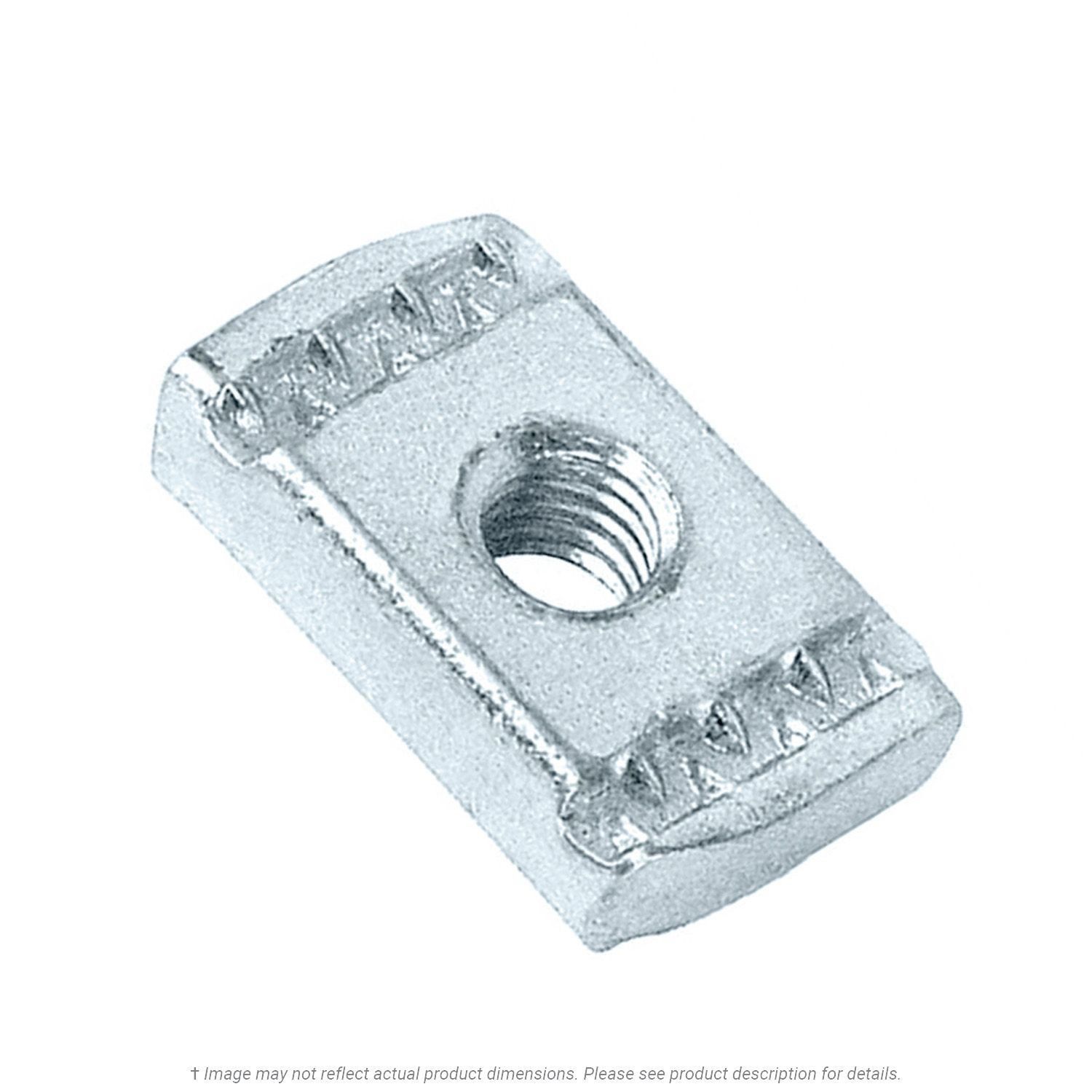 3/8"-16 Zinc Plated Strut Nut Without Spring | K.L. Jack