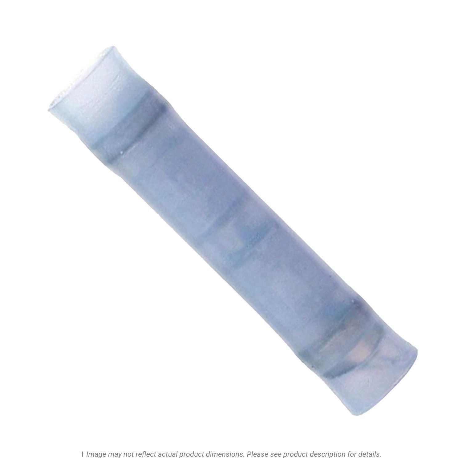 Nylon Insulated Butt Connector Blue 16-14 AWG - 50 Pack | K.L. Jack