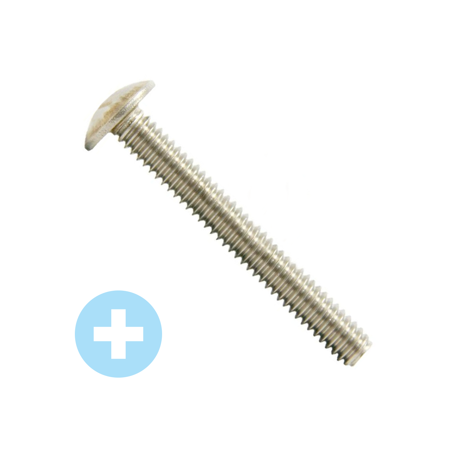 5/16"-18 x 1-1/2" Stainless Steel Phillips Truss Head Machine Screw 18 ...