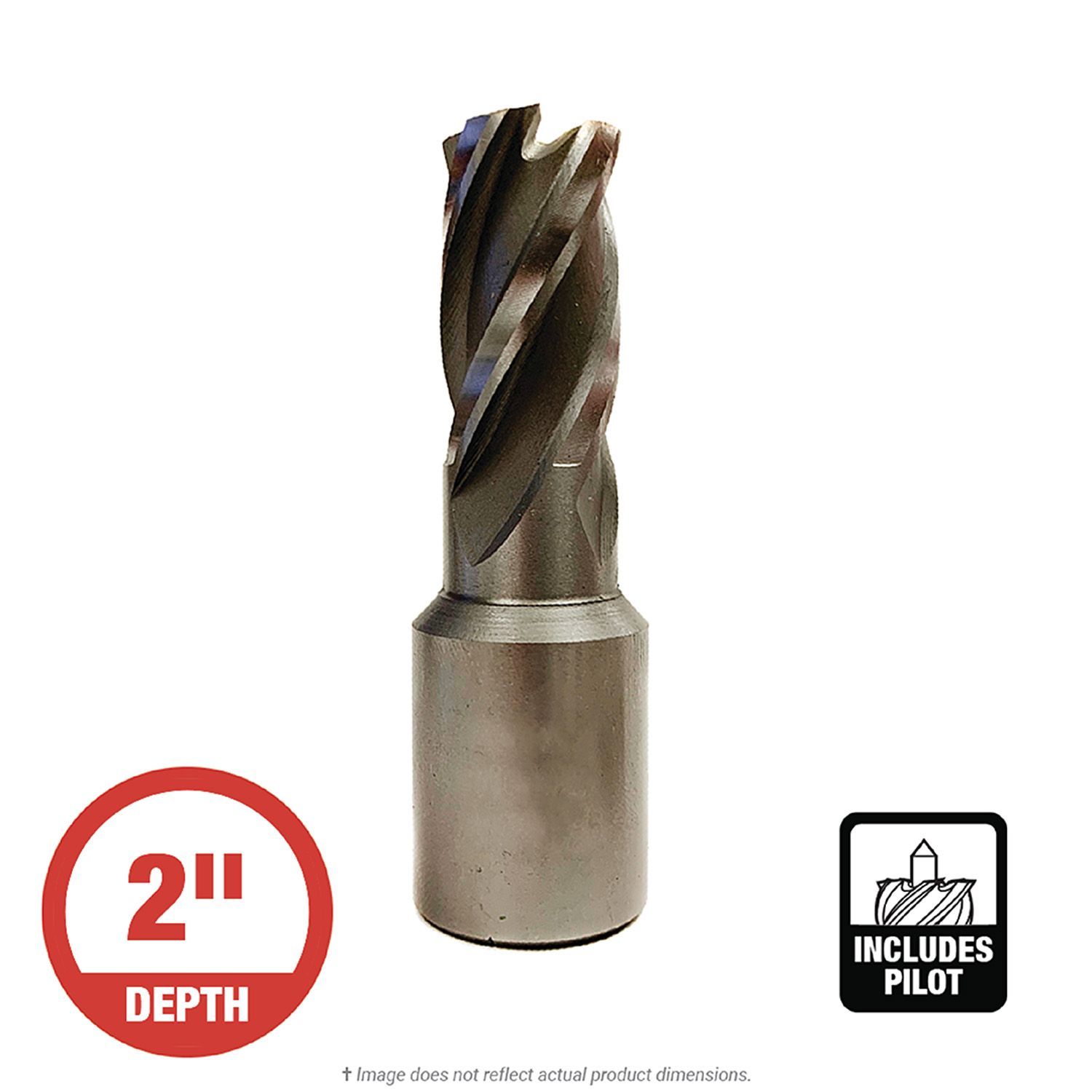Slugger 5/8" x 2" Depth Annular Cutter with Pin | K.L. Jack