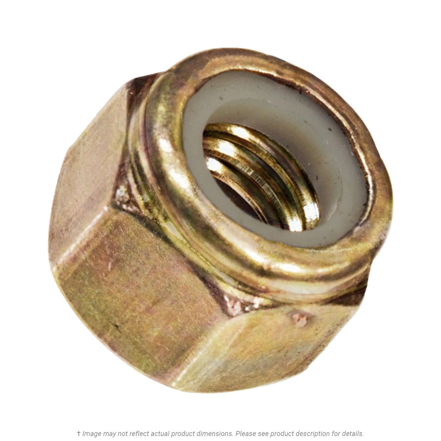 5/8"-18 Zinc Plated Nylon Insert Locknut Grade 8 | K.L. Jack