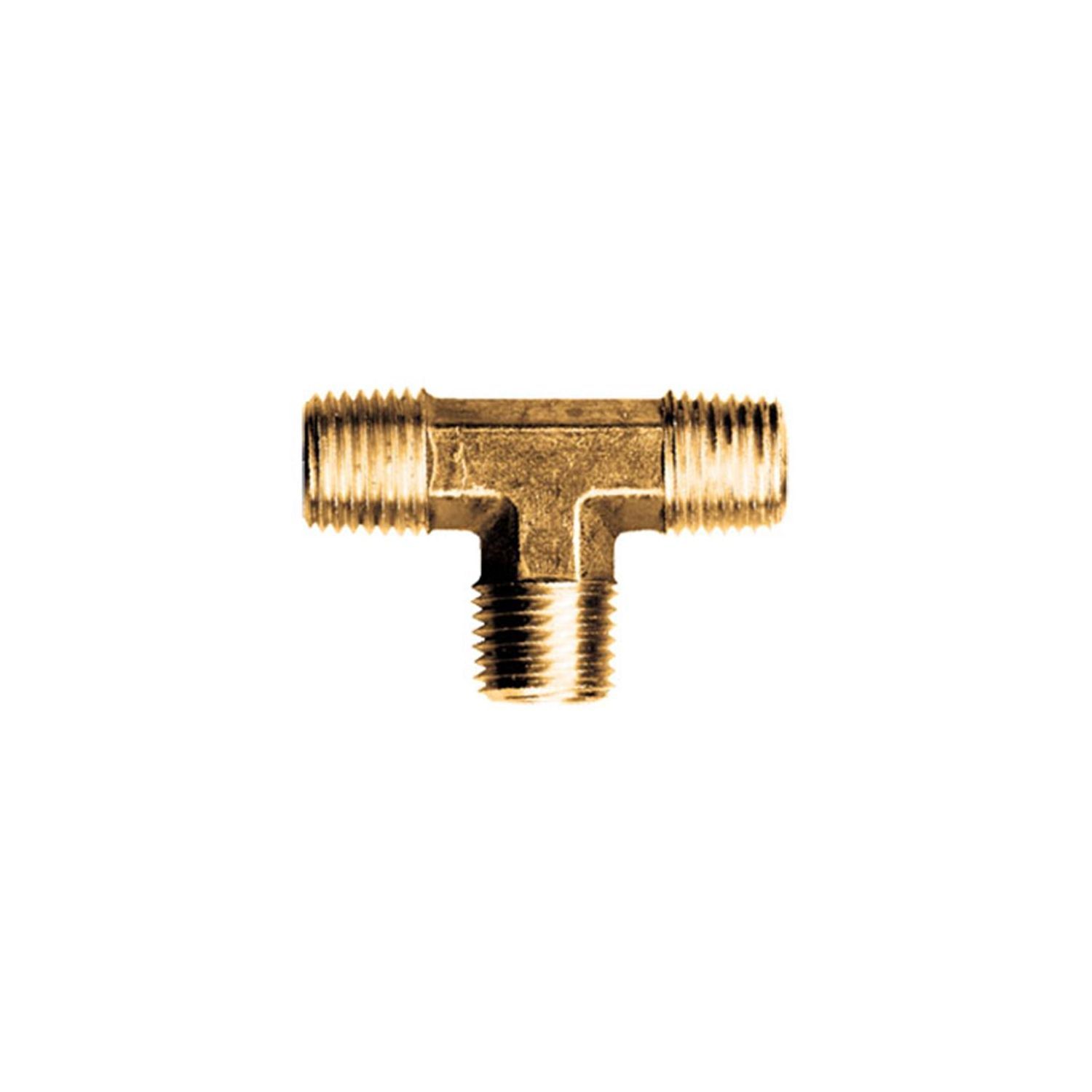 Forged Brass Tee 1/4" Male Pipe Thread | K.L. Jack