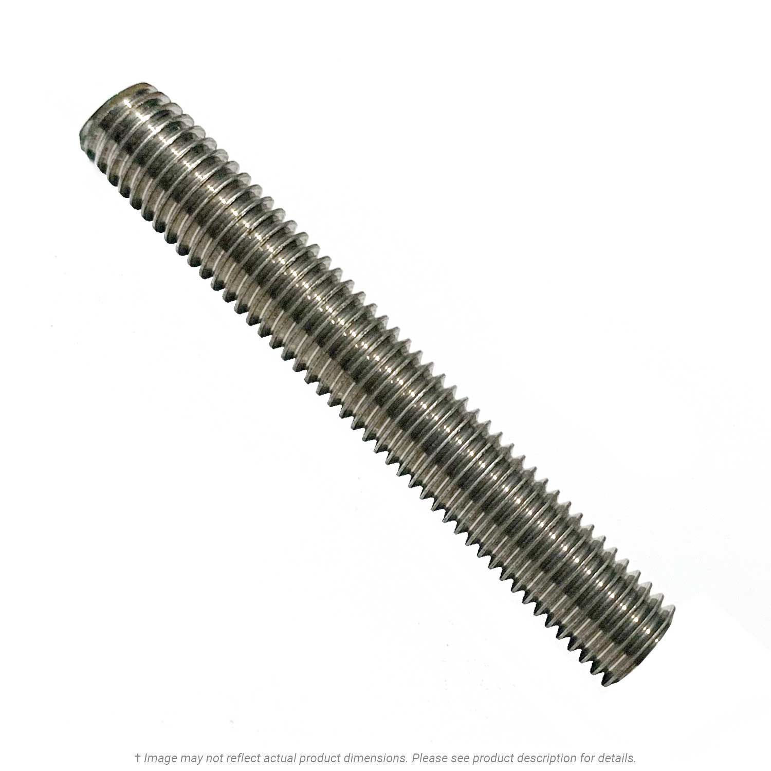 7/8"-9 x 5-3/4" OAL Full Thread Stud A193-B8M Stainless Steel | K.L. Jack