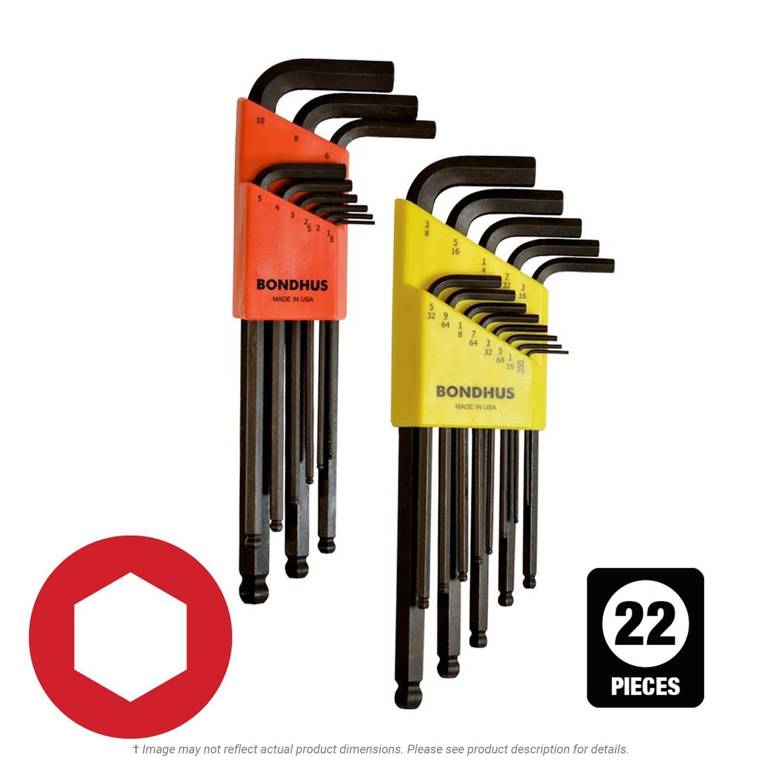 Bondhus Double Pack Balldriver Key Set | K.L. Jack
