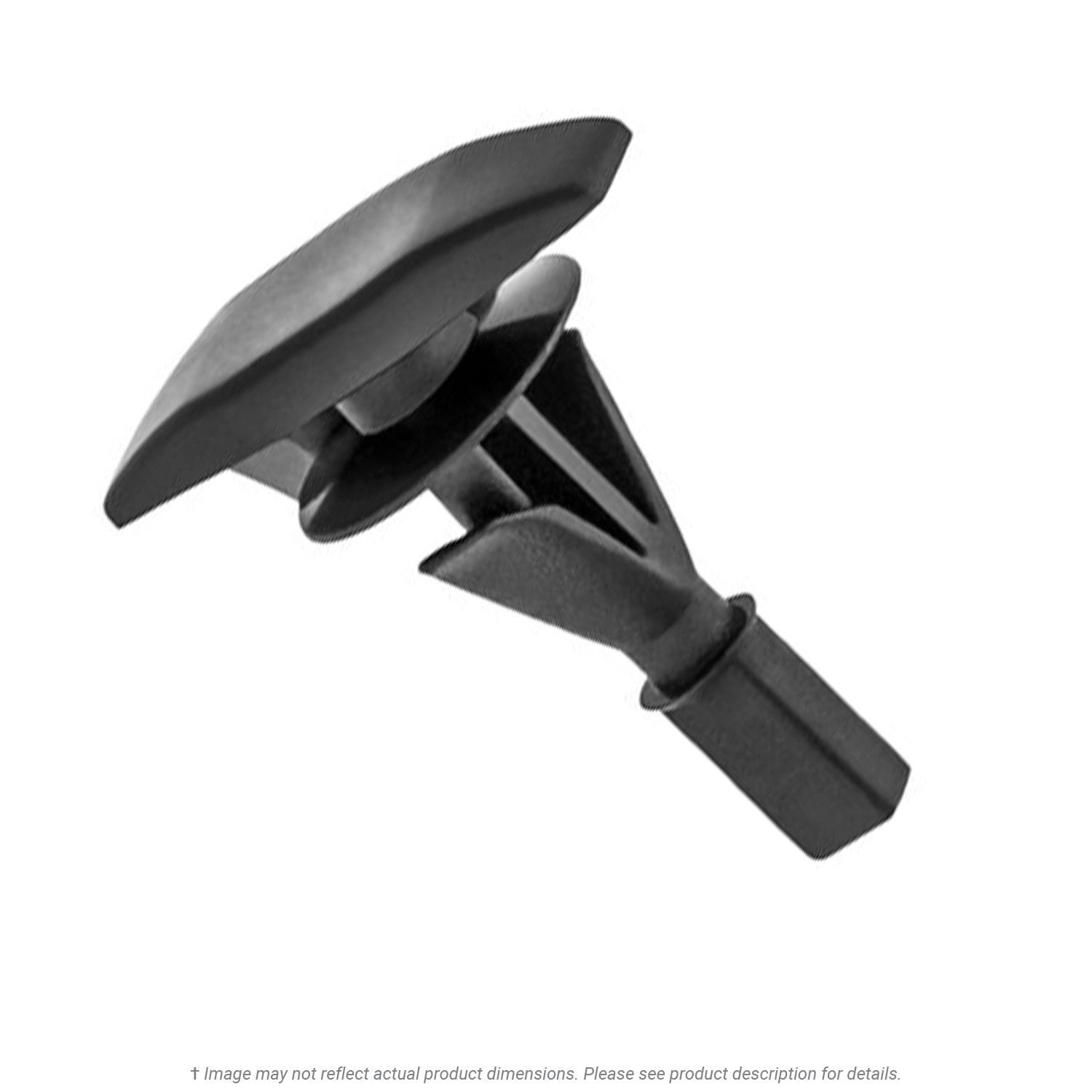 Ford Black Nylon Weatherstrip Retainer - 50 per Box | K.L. Jack