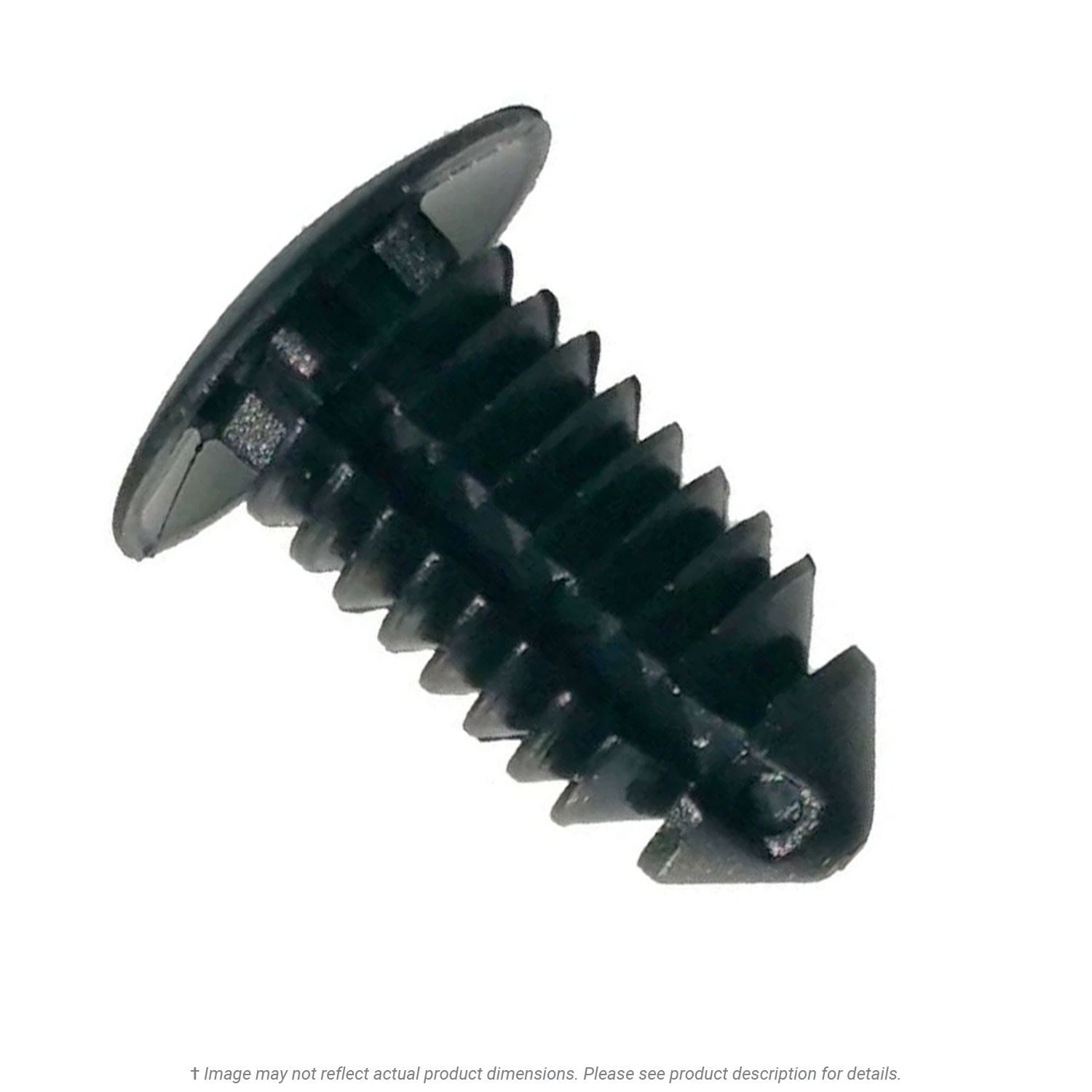 Black Nylon Trim Panel Retainer - 50 per Box | K.L. Jack