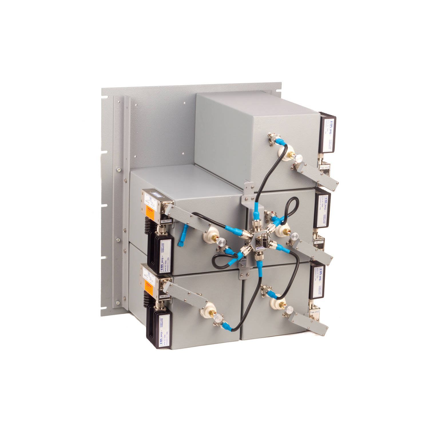 EMR 19" EIA Rack Mount 5 Channel Filter Ferrite Transmitter Combiner ...