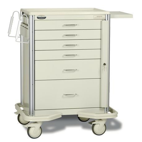Premier Aluminum Solid Color Anesthesia Carts / Procedure Carts ...