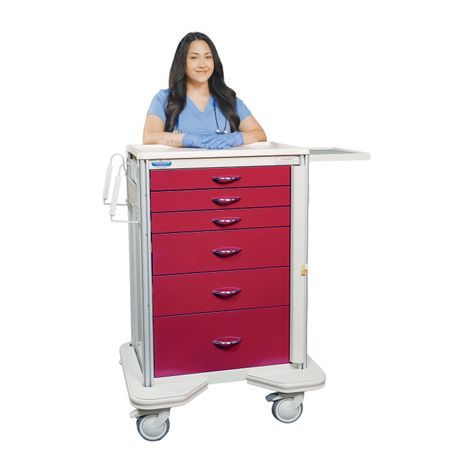 Premier Aluminum Two-Tone Emergency Crash Carts / Code Carts ...