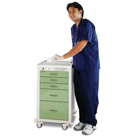 Aluminum Auto-Locking Mini Carts | Armstrong Medical