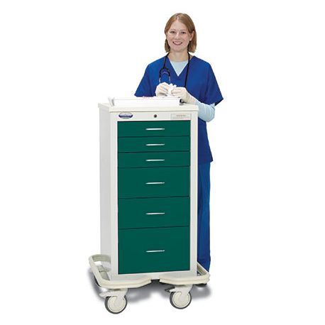 Aluminum Key Locking Narrow Carts | Armstrong Medical