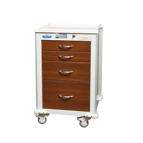 Steel Electronic Touchpad Locking Mini Carts | Armstrong Medical