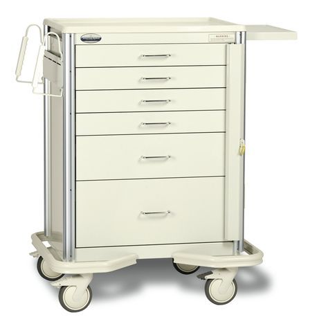 Premier Aluminum Solid Color Emergency Crash Carts / Code Carts ...