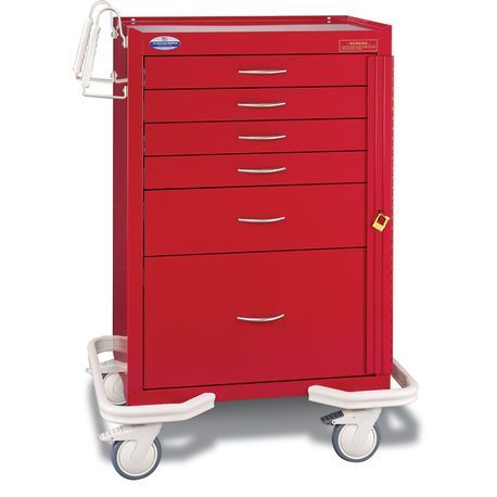 Standard Steel Solid Color Emergency Crash Carts / Code Carts ...