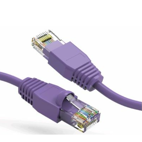 LYNN CAT6A CHOICE SERIES Stranded Unshielded Patch Cable w/Boot - 10FT ...