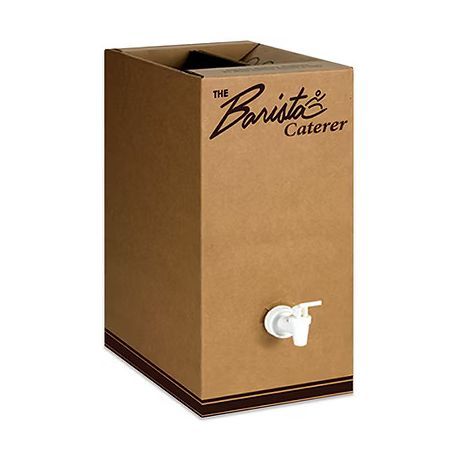 The Barista Box™ Kraft 3 Gallon Cardboard Coffee Tower (BC384) | S ...