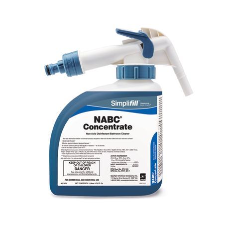 Spartan® Simplifill™ NABC® Concentrated Germicidal Disinfectant Cleaner ...