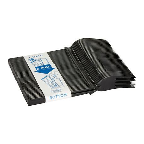 GP PRO® Dixie Ultra® SmartStock® Series-T Black Polypropylene Plastic ...