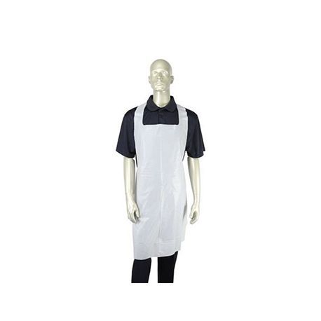 White Poly Apron, Designed to protect clothing from spills and stains ...