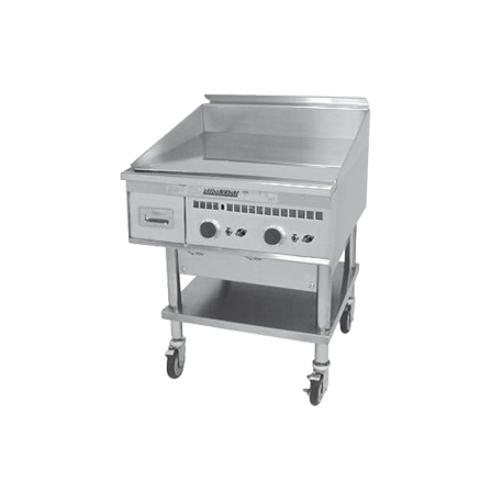 Keating 27X30FT-G Miraclean Griddle, gas, 27" W x 24" D cooking surface ...
