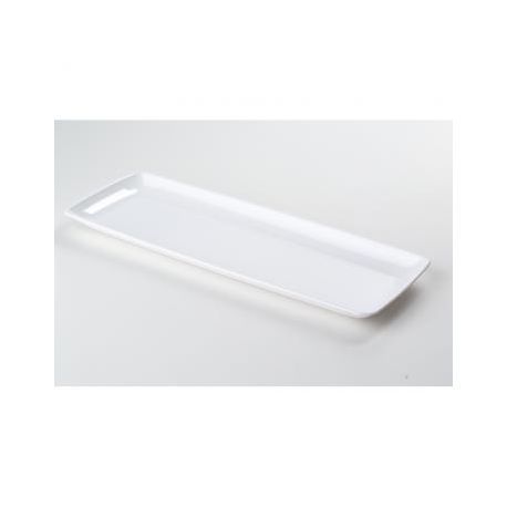 PLATTER 22"x 9" RECTANGLE POLYSTYRENE MOZAIK WHITE 25/cs | Singer ...